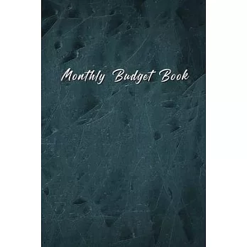 博客來-Monthly Budget Book: A 12-Month Comprehensive Budget Tracker to ...