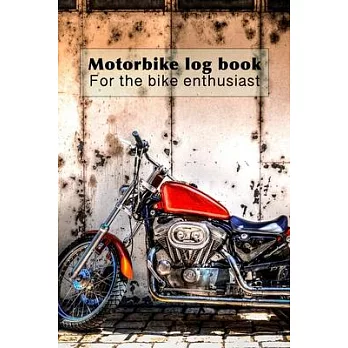 博客來-Motorbike log book - For the bike enthusiast: The ultimate compact ...