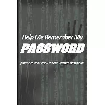 博客來-help me remember my password - password code book to save website ...