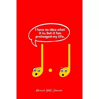 博客來-Musical Note Journal: Music Notes Humor Sarcastic Funny Christmas ...