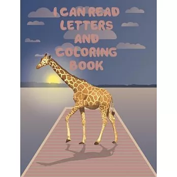 博客來-I can read letters and coloring book: this book teaches children ...