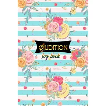 博客來-Audition Log Book: Log Book for Actors, Singers and Performers ...