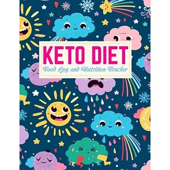 博客來-Keto Diet Food Log and Nutrition Tracker: Simple Daily Ketogenic ...