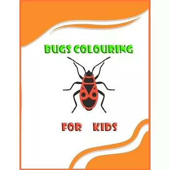 博客來-bugs colouring for kids: 27 designe uncolored for kids 4-8