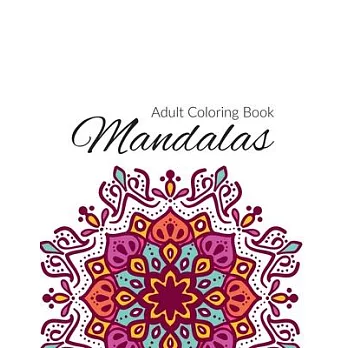 博客來-Mandala Coloring Book: Stress Relieving Mandala Designs for Adults ...