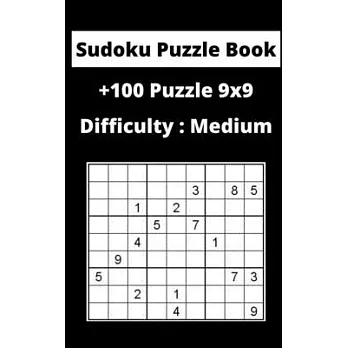 博客來-Sudoku Puzzle Book sudoku: Difficulty: Medium sudoku / puzzles 9x9 ...