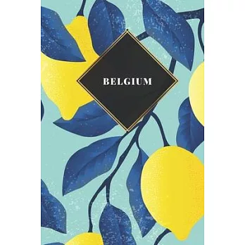 博客來-Belgium: Ruled Travel Diary Notebook or Journey Journal - Lined ...