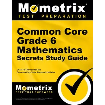 博客來-Common Core Grade 6 Mathematics Secrets Study Guide: Ccss Test ...