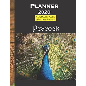 博客來-Peacock Planner 2020 Large: Yearly, Monthly, Weekly, Daily and ...