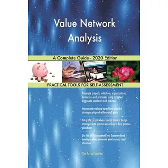 博客來-Value Network Analysis A Complete Guide - 2020 Edition