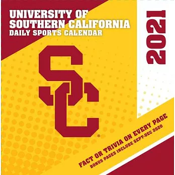 博客來-Usc Trojans 2021 Box Calendar