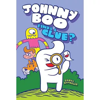 博客來-Johnny Boo Finds a Clue (Johnny Boo Book 11)