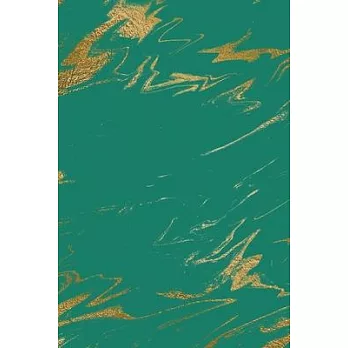 博客來-Rainbow and Gold Marble Composition Notebook - Small Unruled ...