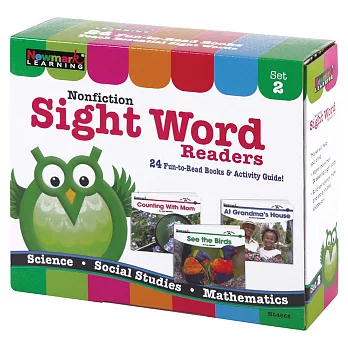 博客來-Nonfiction Sight Word Readers Set 2