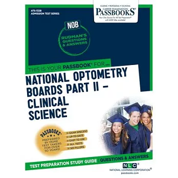 博客來-National Optometry Boards (NOB) Part II Clinical Science
