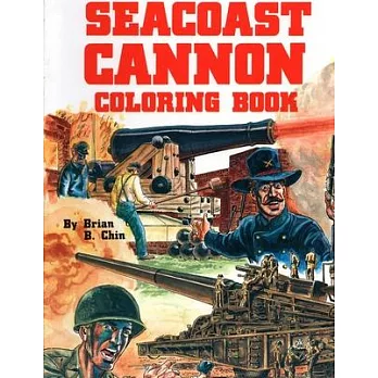 博客來-Seacoast Cannon Coloring Book