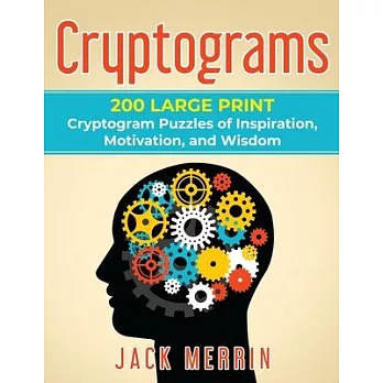 博客來-Cryptograms: 200 LARGE PRINT Cryptogram Puzzles of Inspiration ...
