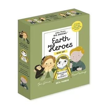 博客來-Little People, Big Dreams: Earth Heroes: 3 books from the best ...