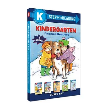博客來-Kindergarten Phonics Readers Boxed Set（Step into Reading, Step 1）