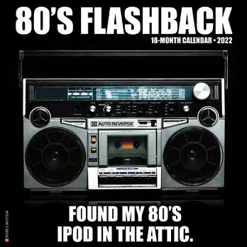 博客來-80’’s Flashback 2022 Wall Calendar