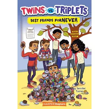 博客來-Twins vs. Triplets #3: Best Friends Fornever
