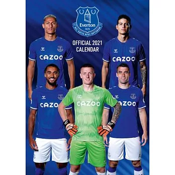 博客來-The Official Everton Football Club Calendar 2022