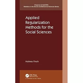博客來-Applied Regularization Methods for the Social Sciences