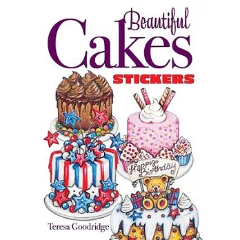 博客來-Beautiful Cakes Stickers