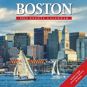 博客來-Boston 2023 Wall Calendar