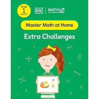 博客來-Math - No Problem! Extra Challenges, Grade 1 Ages 6-7