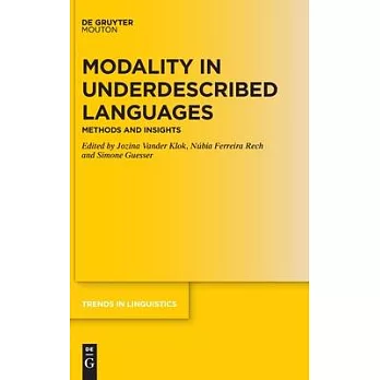 博客來-Modality in Underdescribed Languages: Methods and Insights