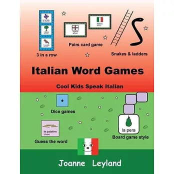 博客來-Italian Word Games: Cool Kids Speak Italian