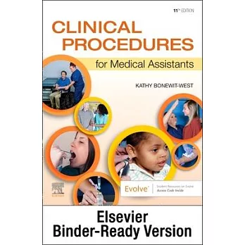 博客來-Clinical Procedures for Medical Assistants Binder Ready