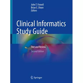 博客來-Clinical Informatics Study Guide: Text and Review