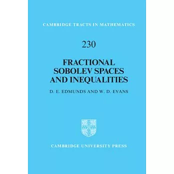 博客來-Fractional Sobolev Spaces and Inequalities