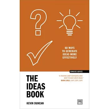 博客來-The Ideas Book: 60 Ways to Generate Ideas More Effectively
