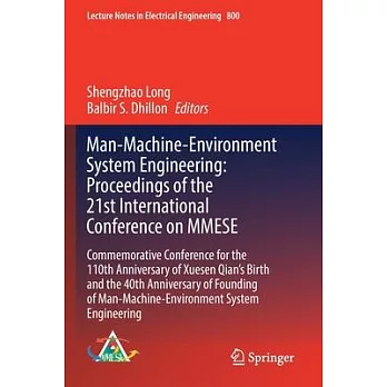 博客來-Man-Machine-Environment System Engineering: Proceedings of the 21st ...