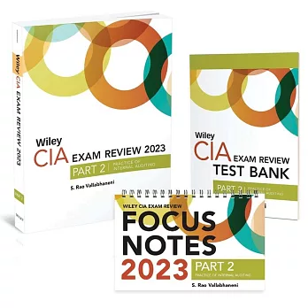 博客來-Wiley CIA 2023 Part 2: Exam Review + Test Bank + Focus Notes ...