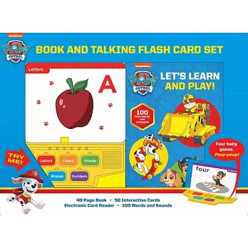 博客來-Nickelodeon Paw Patrol: Let’s Learn and Play! Book and Talking ...