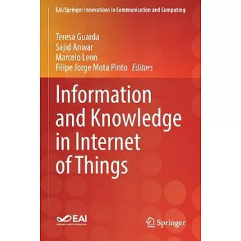 博客來-Information and Knowledge in Internet of Things