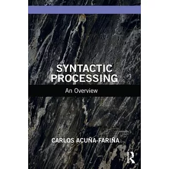 博客來-Syntactic Processing: An Overview