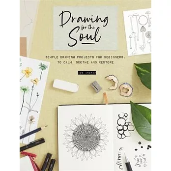 博客來-Drawing for the Soul: Simple Drawing Projects for Beginners, to ...