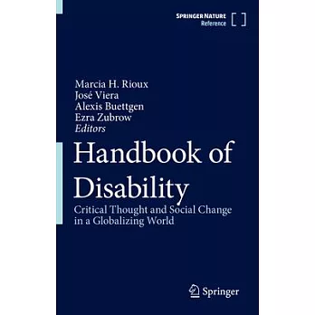 博客來-Handbook of Disability: Critical Thought and Social Change in a ...