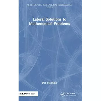 博客來-Lateral Solutions to Mathematical Problems