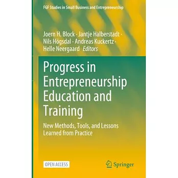 博客來-Progress in Entrepreneurship Education and Training: New Methods ...