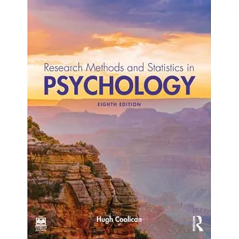 博客來-Research Methods and Statistics in Psychology