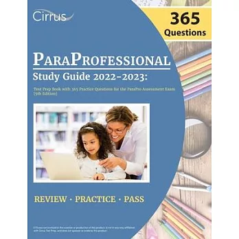 博客來-ParaProfessional Study Guide 2022-2023: Test Prep Book with 365 ...