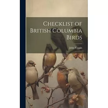 博客來-Checklist of British Columbia Birds