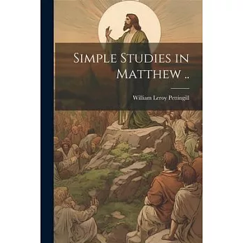 博客來-Simple Studies in Matthew
