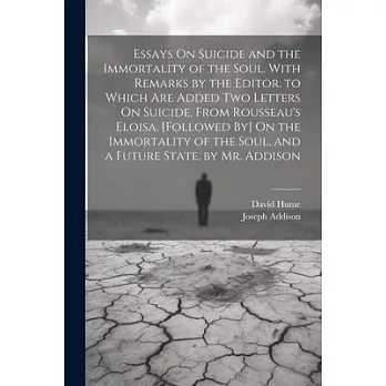 博客來-Essays On Suicide and the Immortality of the Soul. With Remarks by ...